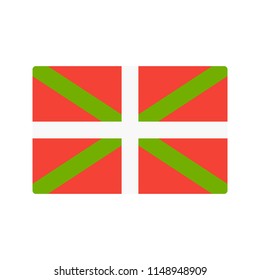 Basque Country Flag Icon Stock Vector (Royalty Free) 1148948909 ...