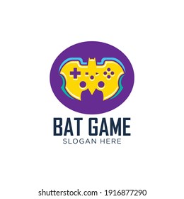 Bat Game Icon Logo Design Stock Vector (Royalty Free) 1916877290 ...