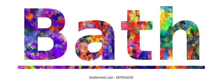 2,920 Bath words Images, Stock Photos & Vectors | Shutterstock