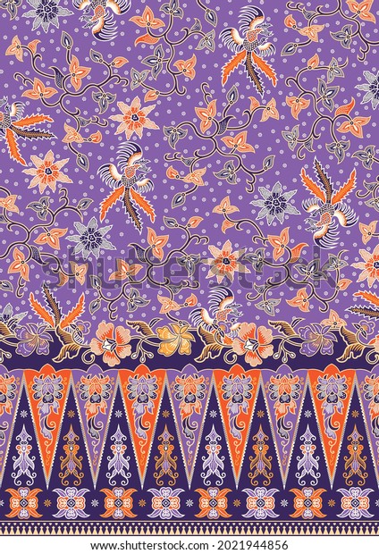 Batik Betawi Vector Jakarta Stock Vector (Royalty Free) 2021944856 ...