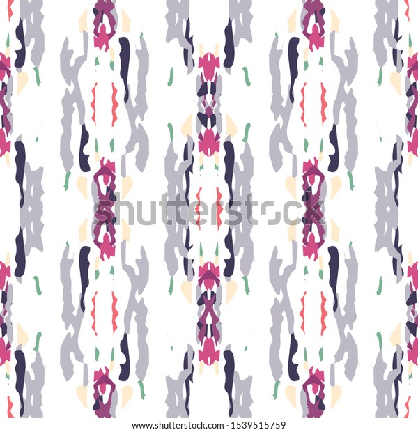 Batik Hand Drawn Paint Texture Seamless 库存矢量图（免版税）1539515759 | Shutterstock