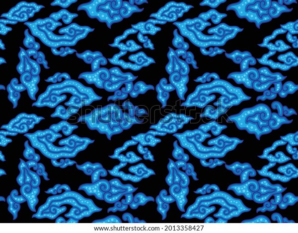 Batik Patternable Repeat Textile Printingvector Background Stock Vector ...