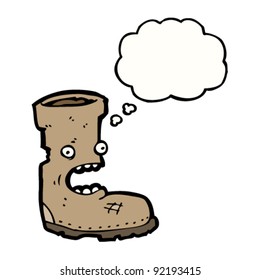 Battered Old Boot Cartoon Stock Vector (Royalty Free) 92193415 ...