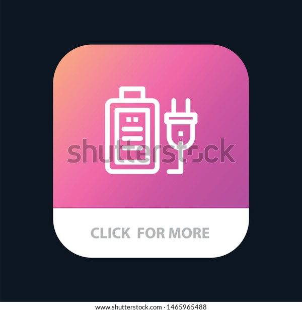 Battery Charge Plug Education Mobile App Stock Vector (Royalty Free ... Battery Charge Plug Education Mobile App Stock Vector (Royalty Free ...