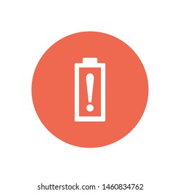 Battery Charger Exclamation Mark Vector Icon Stock Vector (Royalty Free ...