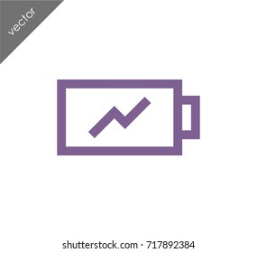 Battery Charging Status Icon Stock Vector (Royalty Free) 717892384 ...