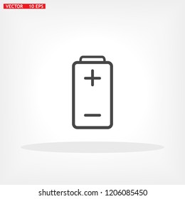 Battery Load Icon Stock Vector (Royalty Free) 1206085450 | Shutterstock