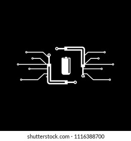 Battery Logo Template Stock Vector (Royalty Free) 1116388700 | Shutterstock