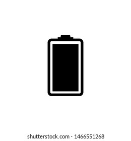 Battery Status Icon Simple Design Stock Vector (Royalty Free ...
