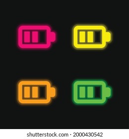 346 Two bars battery icon Images, Stock Photos & Vectors | Shutterstock