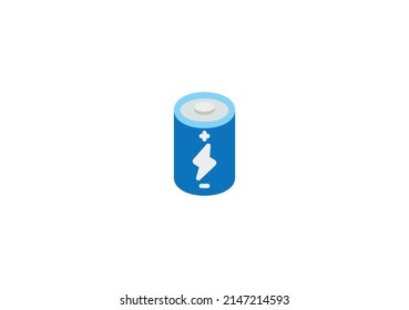 Battery Vector Isolated Emoticon Battery Icon Stock Vector (Royalty ...