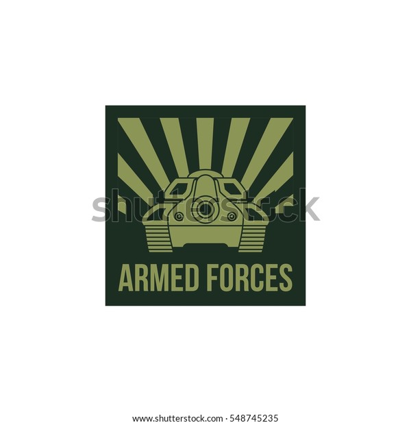 Battle Tank Logo Design Template Stock Vector (Royalty Free) 548745235 ...