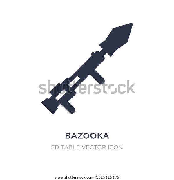 Bazooka Icon On White Background Simple: Vector có sẵn (miễn phí bản ...