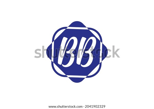 Bb Letter New Logo Icon Design Stock Vector (Royalty Free) 2041902329 ...