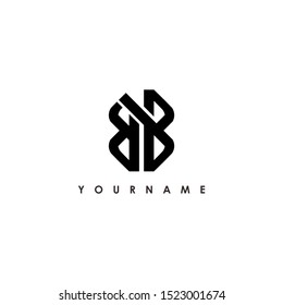 Bb Logo Vector Icon Download Template Stock Vector (Royalty Free ...