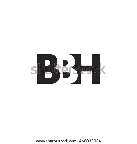 BBH Logo Vector Graphic Branding Letter Stock Vector (Royalty Free ...
