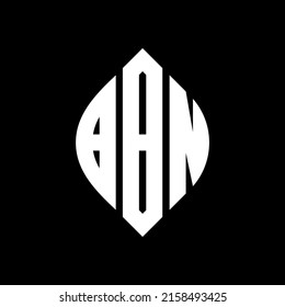 Bbn Circle Letter Logo Design Circle Stock Vector (Royalty Free ...