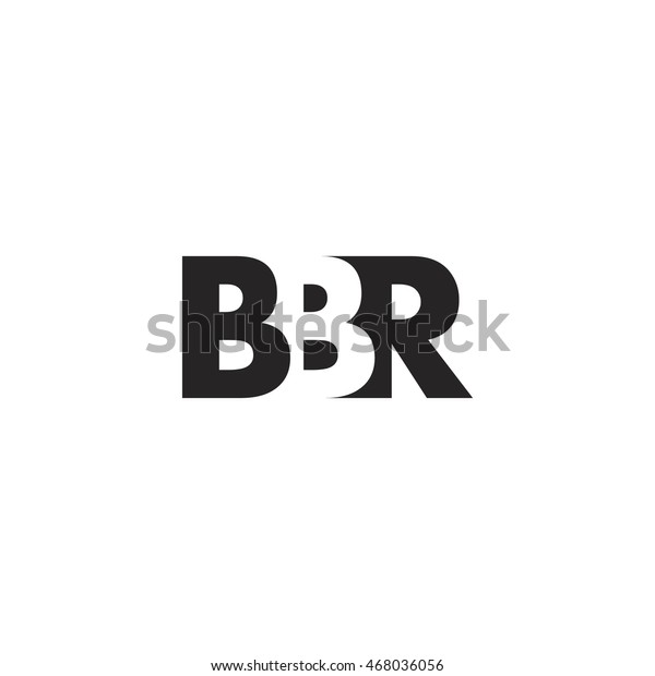 Bbr Logo Vector Graphic Branding Letter : image vectorielle de stock ...