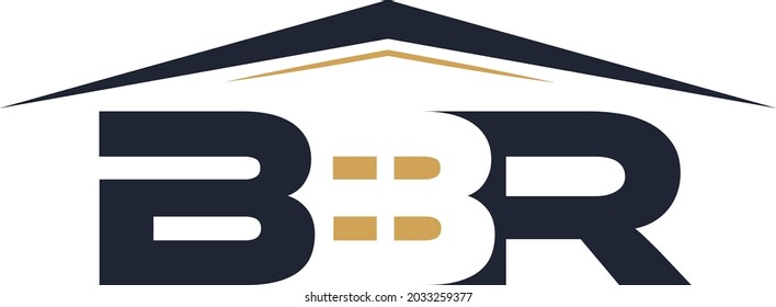 Bbr Symbol Design Typography Logo Stock Vector (Royalty Free ...