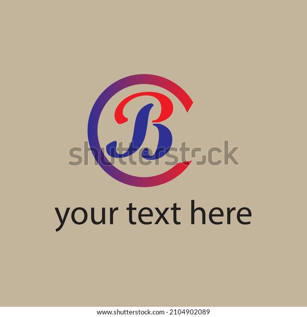 Bc Icon Logo Design Templated Stock Vector (Royalty Free) 2104902089 ...