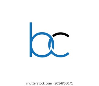 Bc Letter Logo Design Creative Modern Stock Vector (Royalty Free ...