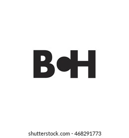 Bch Logo Vector Graphic Branding Letter: vector de stock (libre de ...