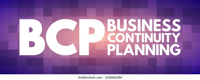 Bcp Business Continuity Planning Process Involved Stock Vector (Royalty ... Bcp Business Continuity Planning Process Involved Stock Vector (Royalty ...