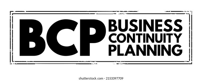 Bcp Business Continuity Planning Process Involved Stock Vector (Royalty ... Bcp Business Continuity Planning Process Involved Stock Vector (Royalty ...