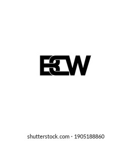 Bkw Letter Original Monogram Logo Design Stock Vector (Royalty Free ...
