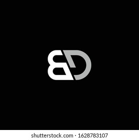 Bd Logo Icon Designs Stock Vector (Royalty Free) 1628783107 | Shutterstock