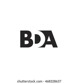 Bda Logo Vector Graphic Branding Letter Stock Vector (Royalty Free ...