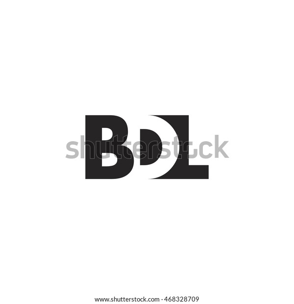 Bdl Logo Vector Graphic Branding Letter Stock Vector (Royalty Free ...