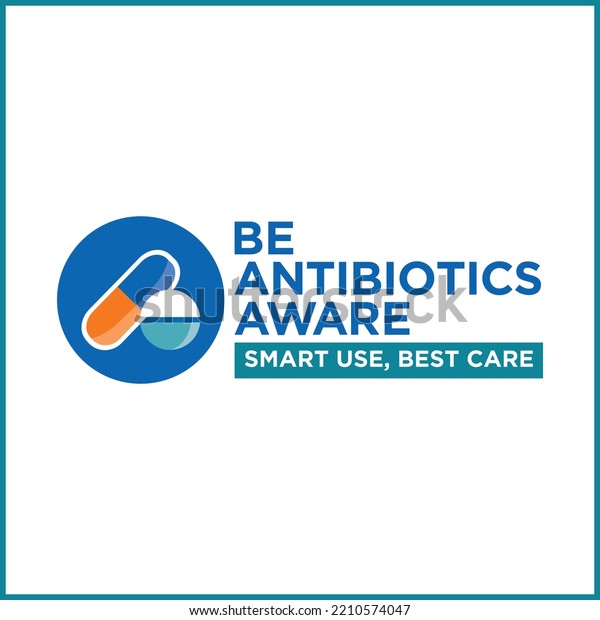 Be Antibiotics Aware Vector Logo Smart Stock Vector (Royalty Free ...