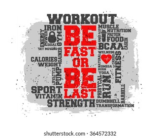 Be Fast Be Last Word Icon Stock Vector (Royalty Free) 364572332 ...
