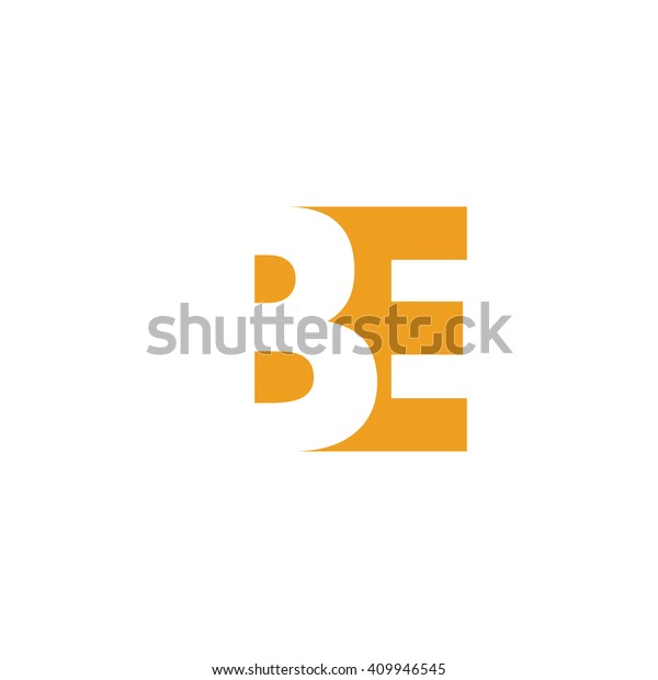 Be Logo Vector Graphic Branding Letter: เวกเตอร์สต็อก (ปลอดค่าลิขสิทธิ์ ...