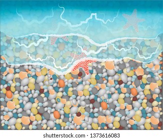 3,375 Pebbles on beach Stock Vectors, Images & Vector Art | Shutterstock