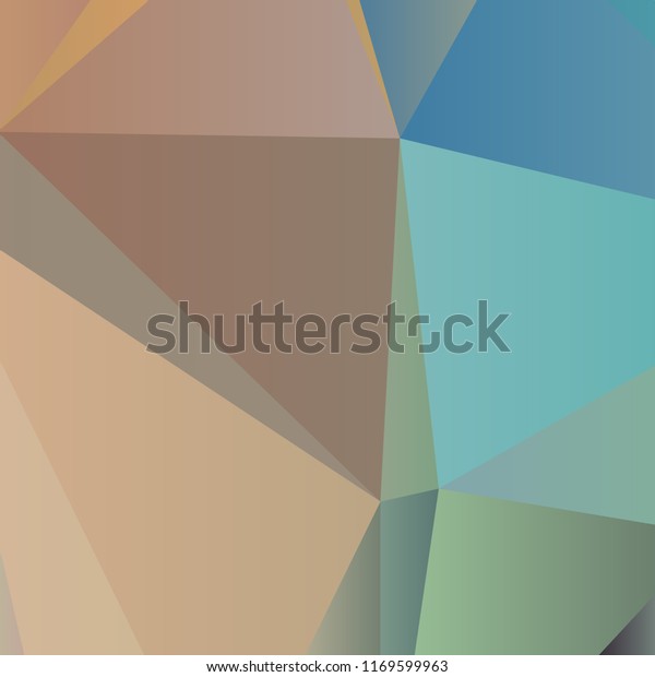 Beachfront Polygon Shapes Sea Sand Color: vector de stock (libre de ...