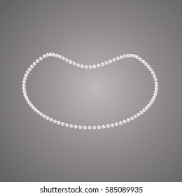 Bead Vector Flat Design Stock Vector (Royalty Free) 585089935