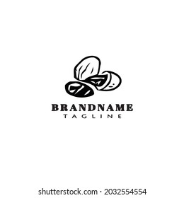 Bean Logo Cartoon Icon Design Isolated Stock Vector (Royalty Free ...