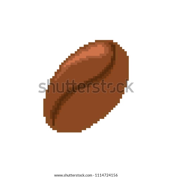 Bean Pixel Art 8 Bit 16 Stock Vector (Royalty Free) 1114724156 ...