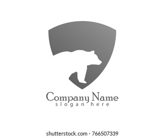 Bear Shield Logo Stock Vector (Royalty Free) 766507339 | Shutterstock