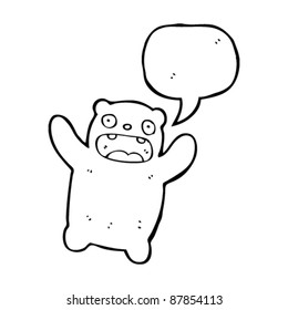 Bear Shouting Cartoon Stock Vector (Royalty Free) 87854113 | Shutterstock