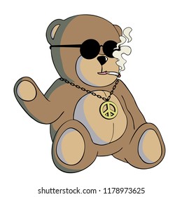44 Cartoon cigar smoking bear Images, Stock Photos & Vectors | Shutterstock