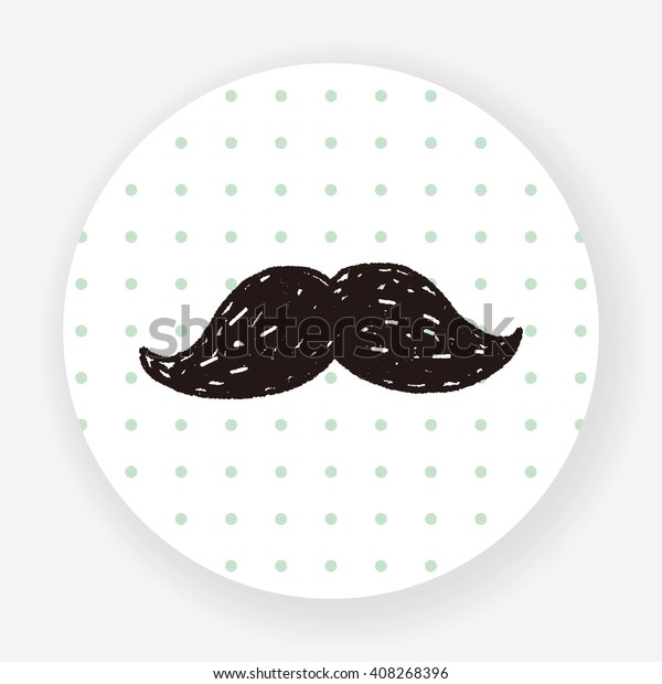 Beard Doodle Stock Vector (Royalty Free) 408268396 | Shutterstock