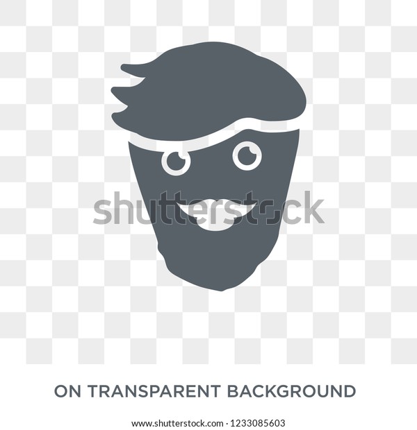 Beardy Icon Beardy Design Concept Hygiene Stock Vector (Royalty Free ...