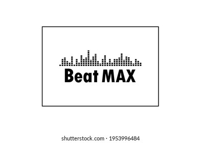 Beat Vector Logo Black White Design Stock Vector (Royalty Free ...