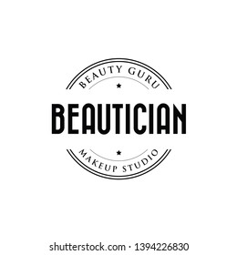 Vintage Retro Western Label Typography Logo Stock Vector (Royalty Free ...