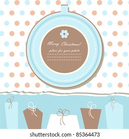 Beautiful Baby Frame Vector Eps 8 Stock Vector (Royalty Free) 85364473 ...