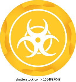 Biosafety Symbol Known Be Biological Hazard Stock Vector (Royalty Free ...