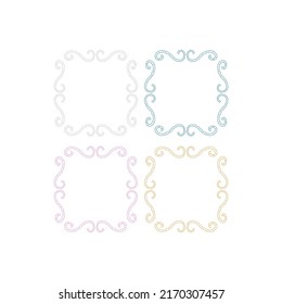 3,881 Blue silver border decorative Stock Vectors, Images & Vector Art ...
